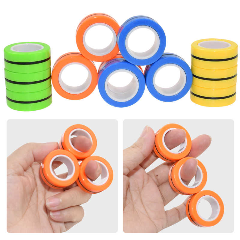 FingerMag, Magnetiska ringar, Glow in the dark - Experiment ...