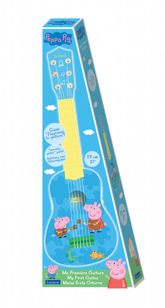 Greta Gris, Min Första Gitarr - Gitarr - Musik & Barninstrument - LEKSAKER - Kidsdreamstore.se