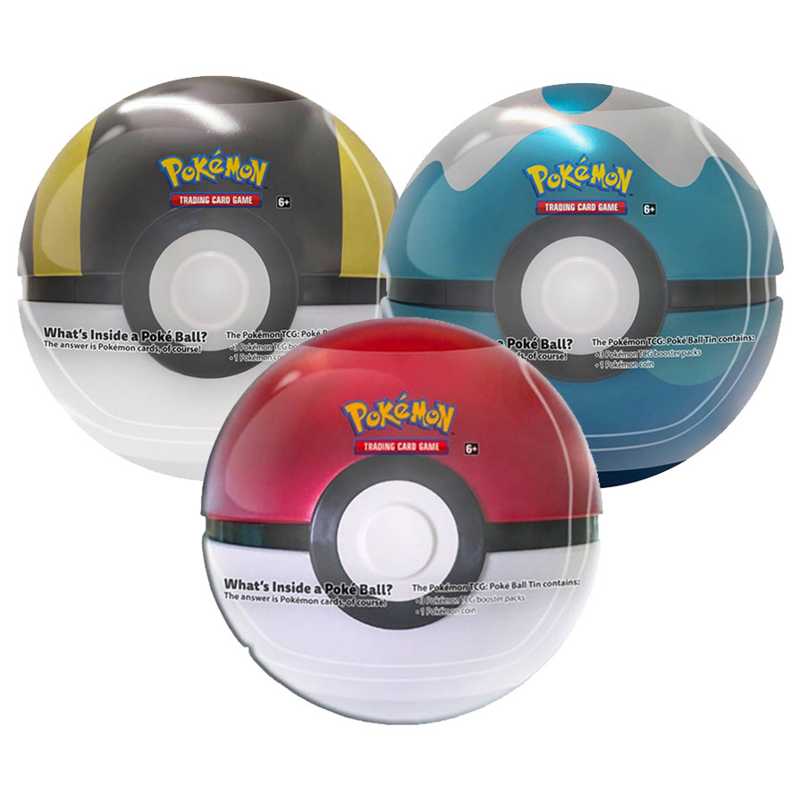 Pokémon tin boll Pokeball serie 4 samlarkort - Pokémon - VARUMÄRKEN ...