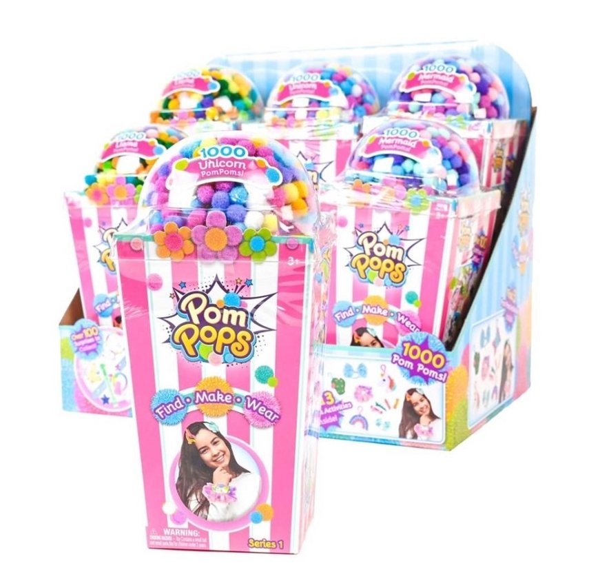 Pom Pops överasknings paket 1-Pack - Pysselset - Barnpyssel - BARN ...