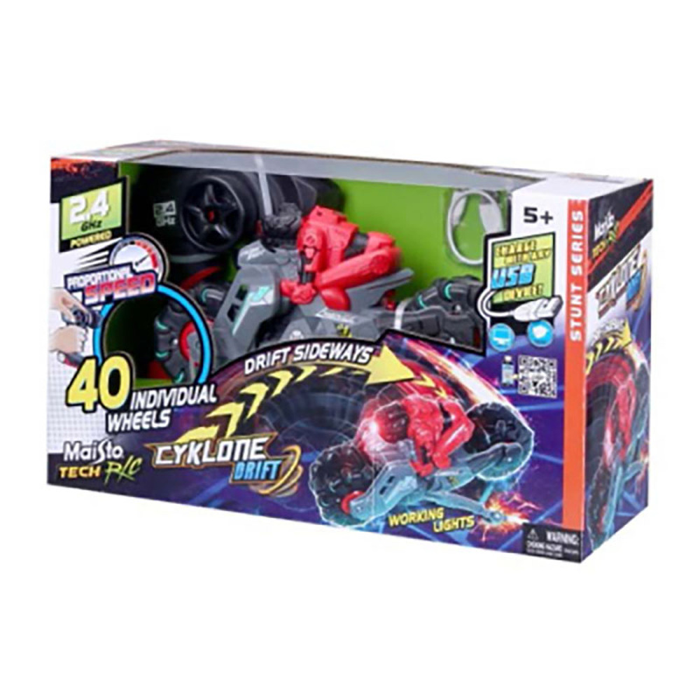 Radiostyrd RC Motorcykel Cyklone Drift med ljus - Radiostyrda bilar ...