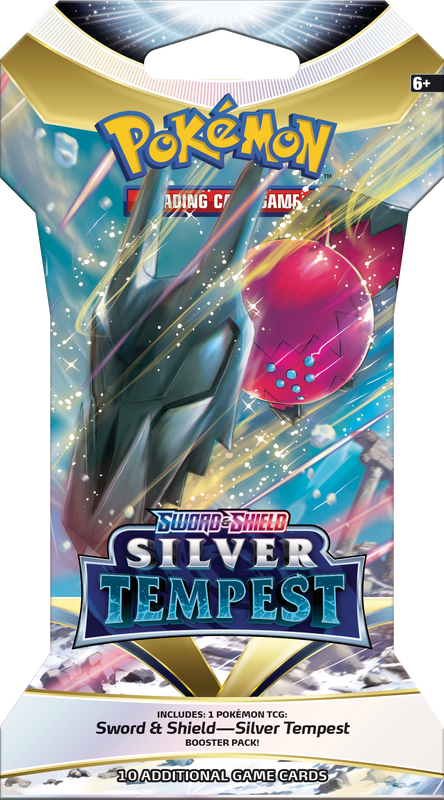 Pokemon Sword & Shield Silver Tempest Booster Blister Samlarkort ...